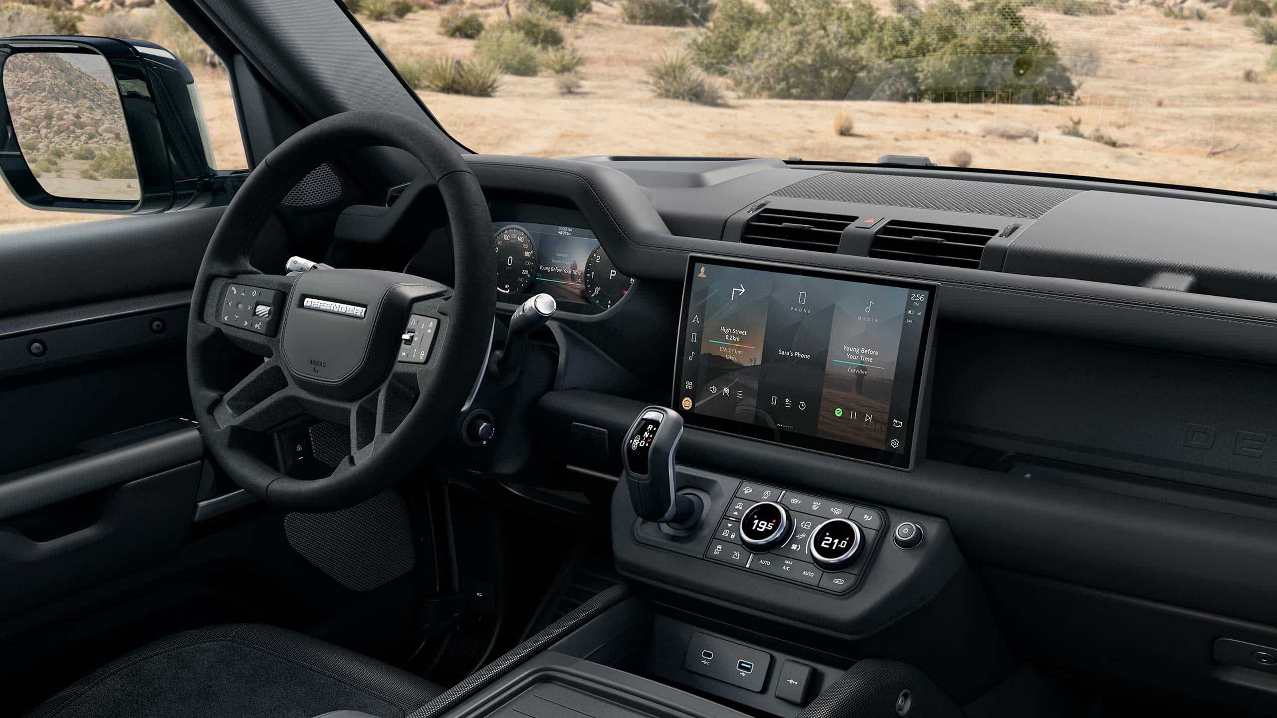 Land Rover Defender | Galeria do Interior | Land Rover